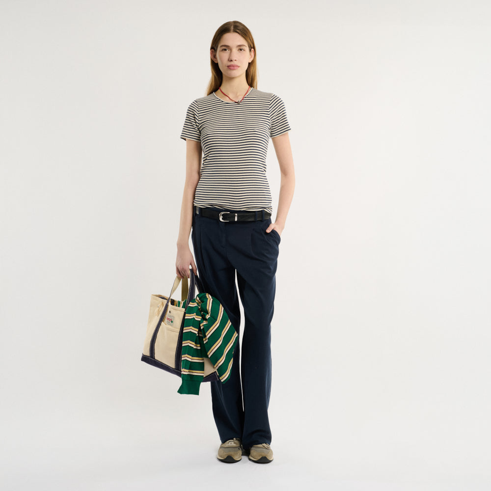 Merci - Carlotta T-shirt - Navy – Merci Paris