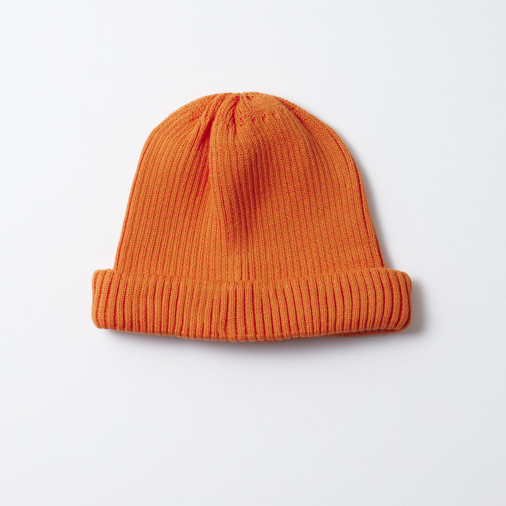 Rototo - Bonnet enroulé - Orange – Merci Paris
