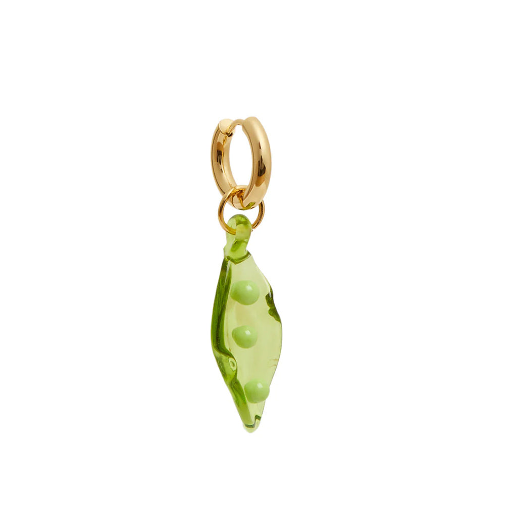 Sandralexandra - Boucle d'oreille Pea in a Pod - Vert – Merci Paris