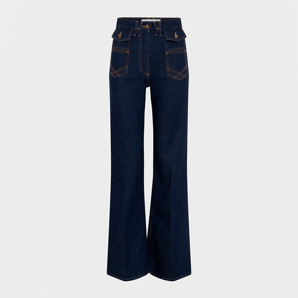 Gerard Darel - Jean flare Anna - Denim Universe – Merci Paris