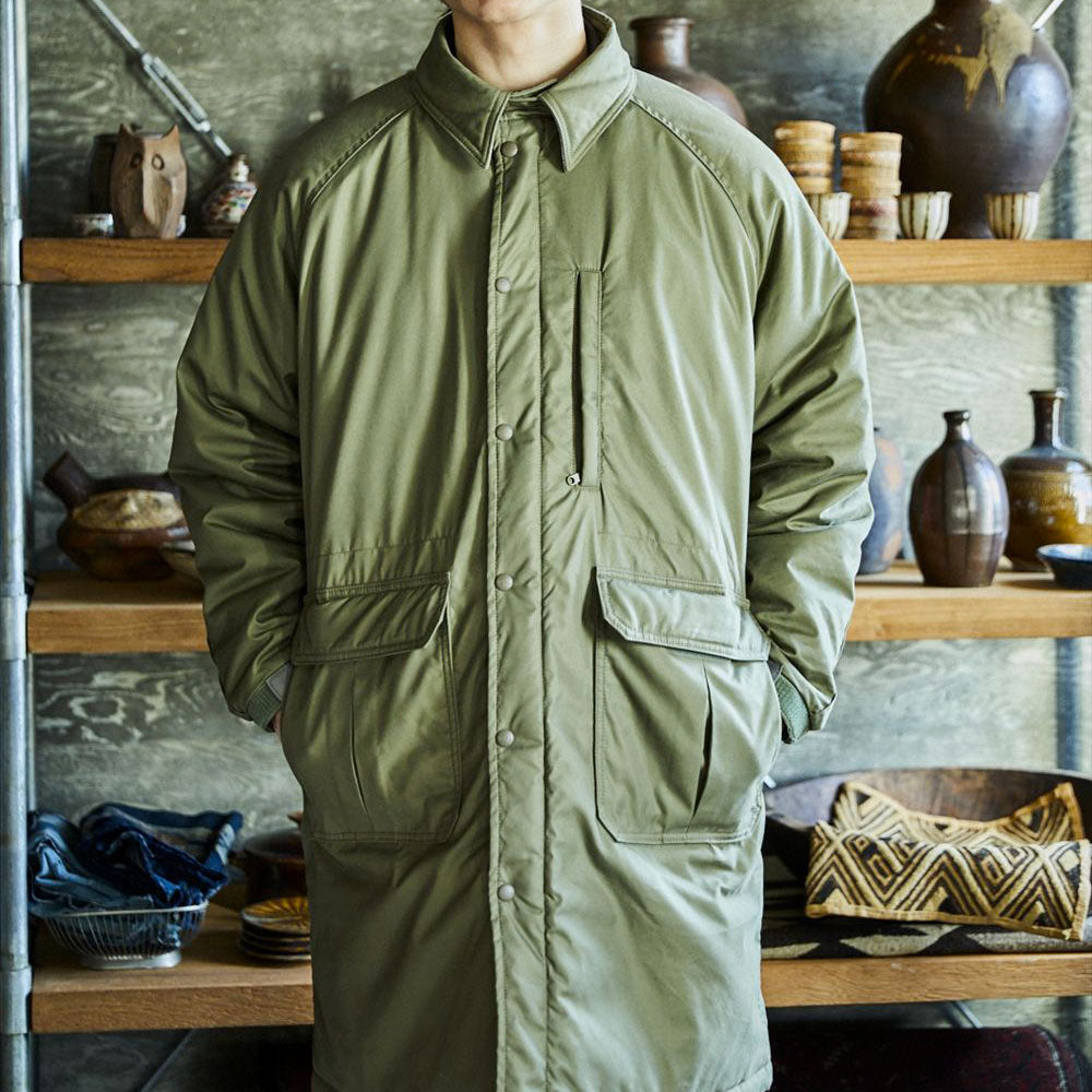 OrSlow - Padding Active Coat - Khaki – Merci Paris