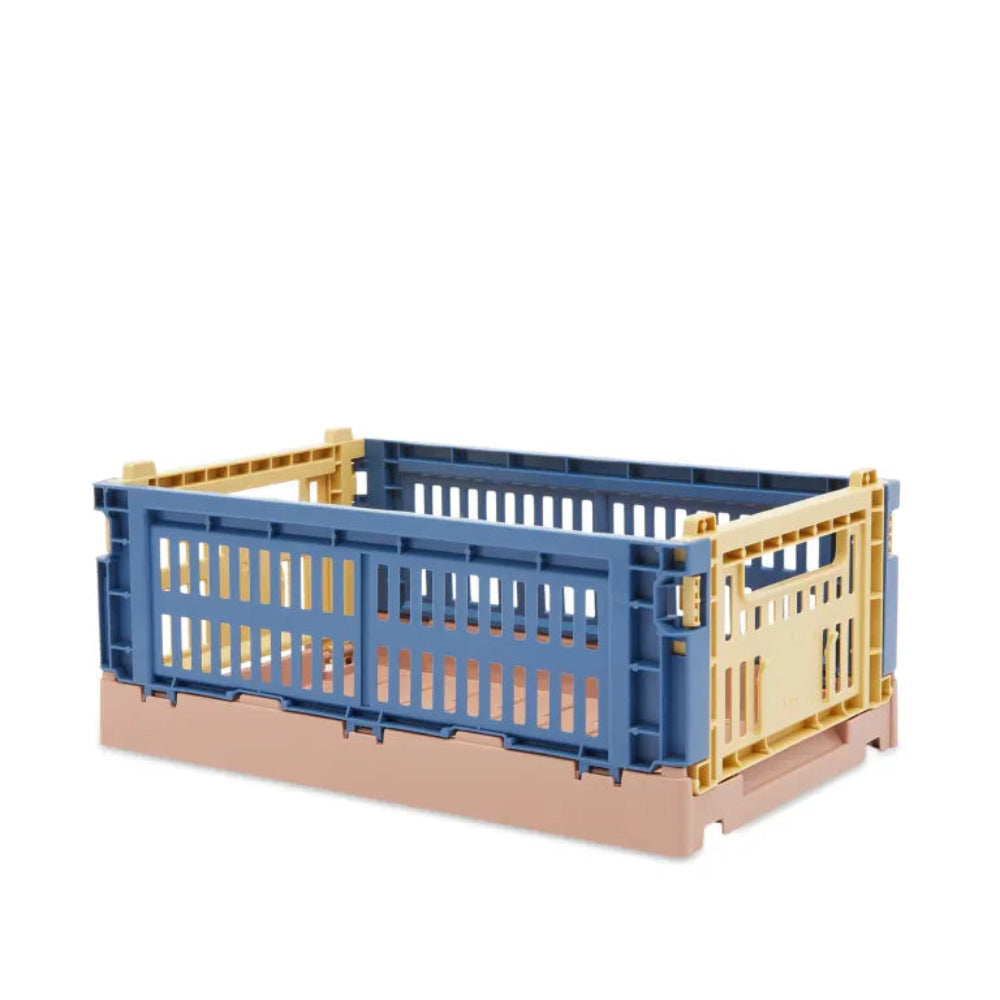 Crate - Hay - Dark Blue Multicolore