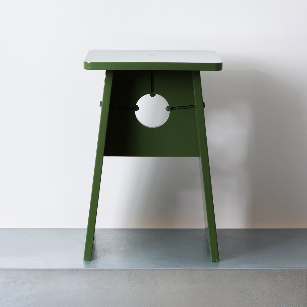 New Crisis Stool - Green - Piet Hein Eek – Merci Paris