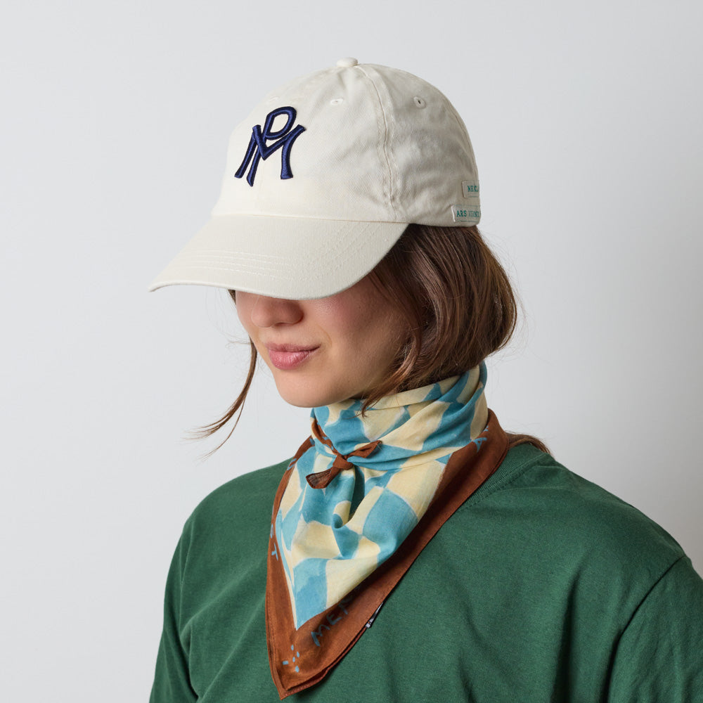 Merci - MP Cap - Ecru & Navy