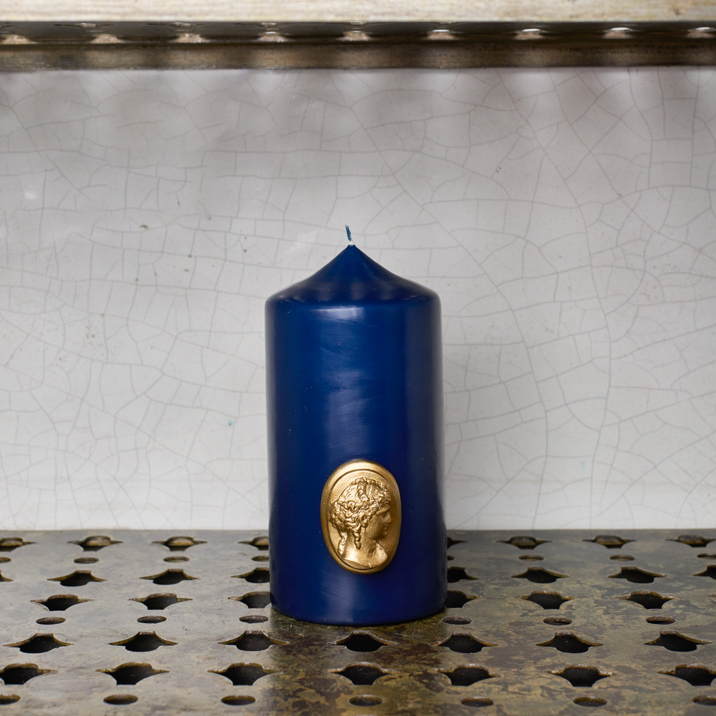 Large Cameo Candle - Navy Blue - Trudon – Merci Paris