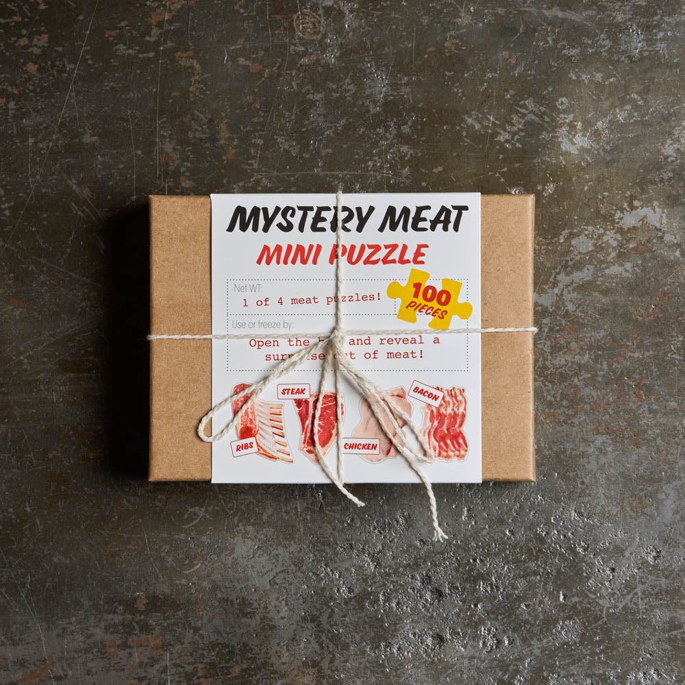 Puzzle - Mysterious Meat – Merci Paris