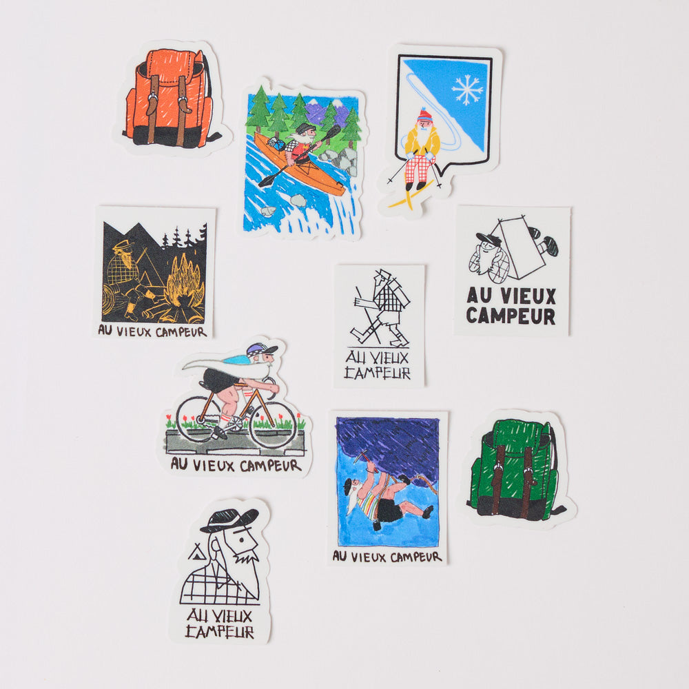 Stickers Au Vieux Campeur - Sport – Merci Paris