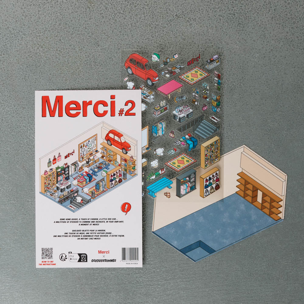 Kit stickers Merci #2 – Merci Paris
