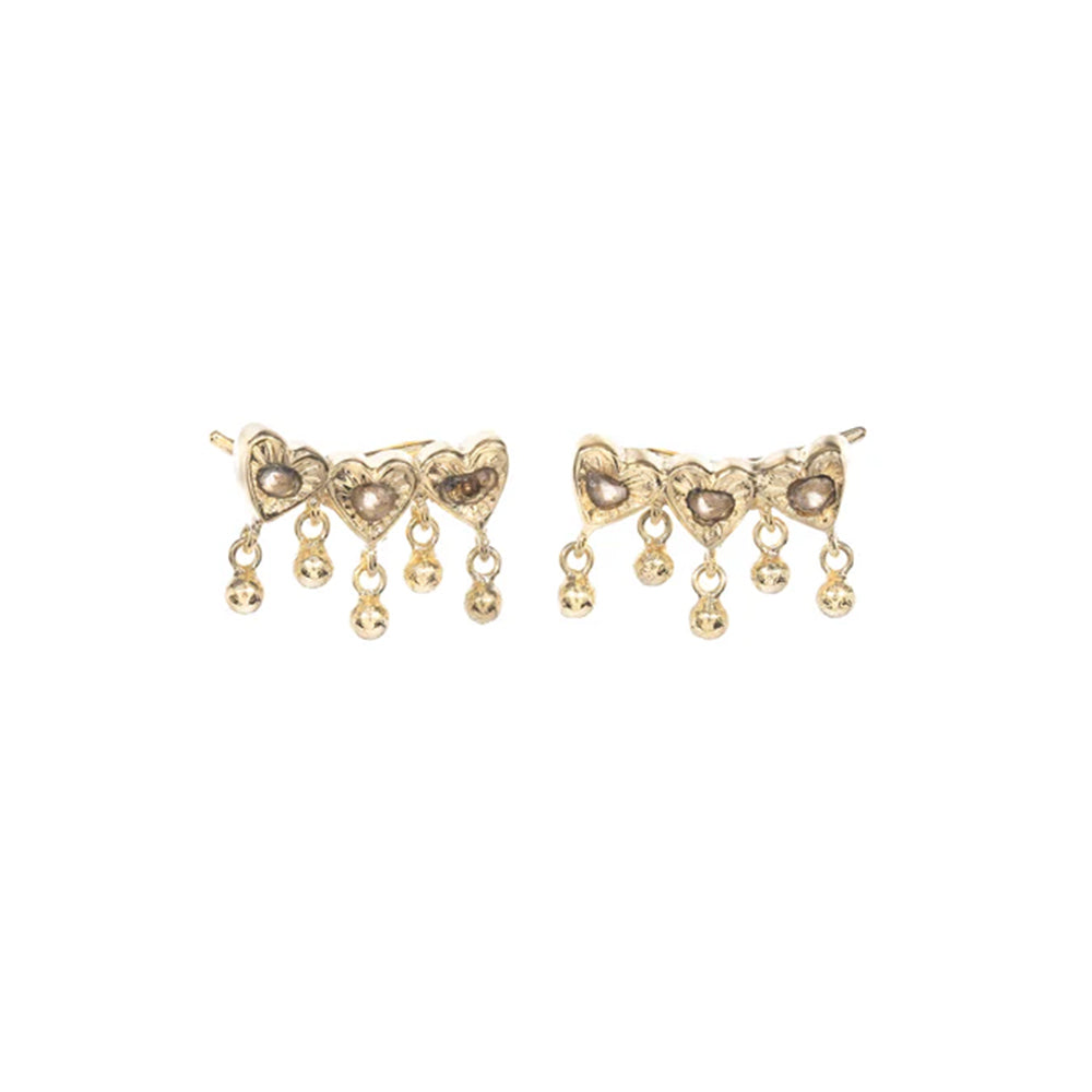 Marie Laure Chamorel - Earrings no. 908 - Gold