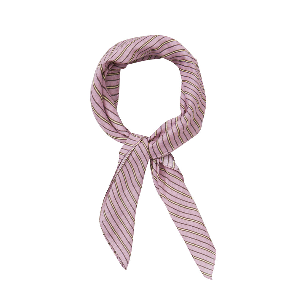 Becksöndergaard - Bandana Stripel - Mauve Pink Orchid