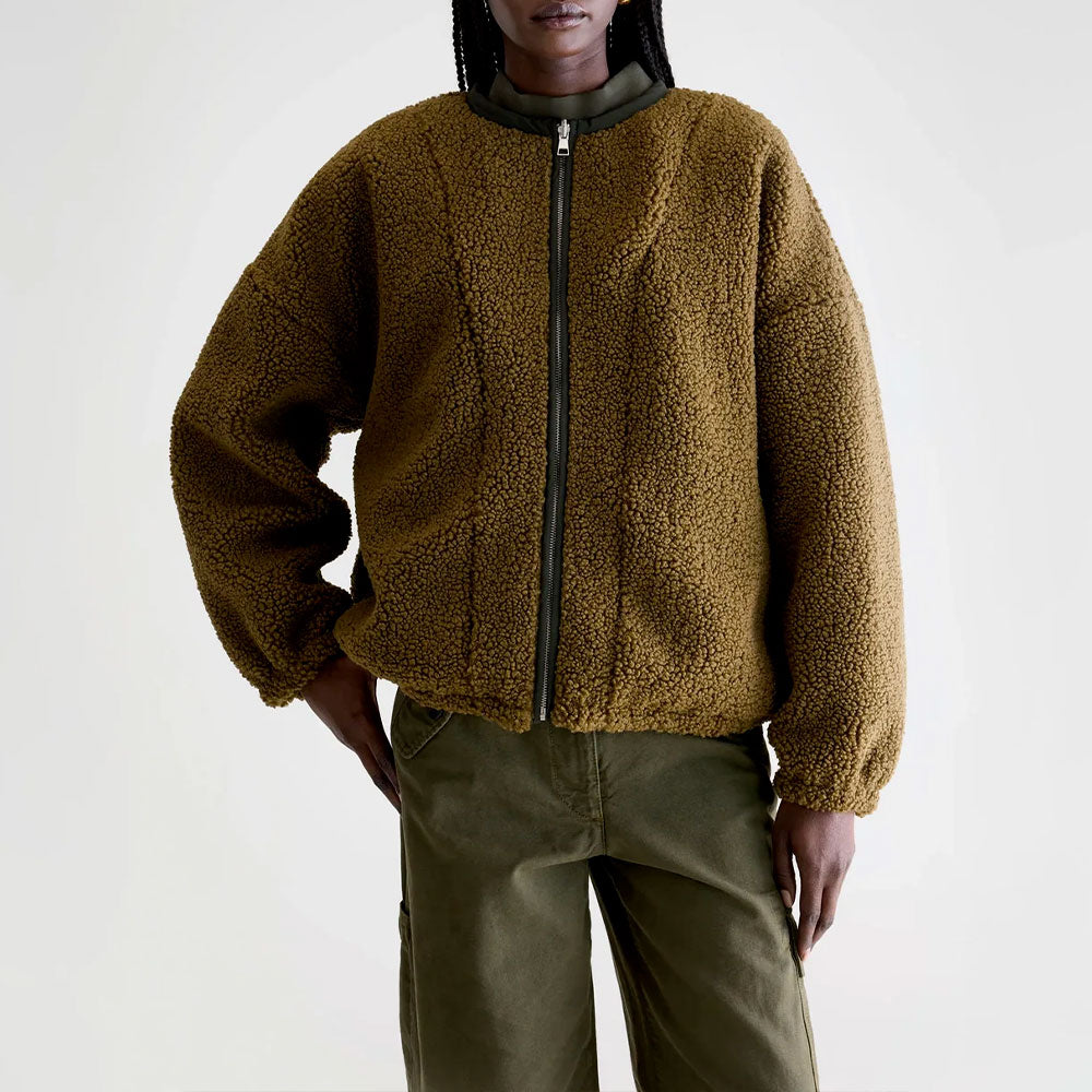 Bellerose - Veste Teddy Janice - Army – Merci Paris