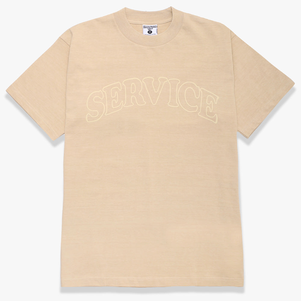 Service Works - Tee Shirt Arch Logo - Beige – Merci Paris