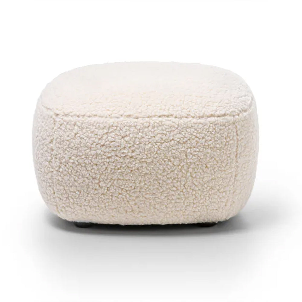 Gervasoni - Loll n°08 pouffe cover - White Linen – Merci Paris