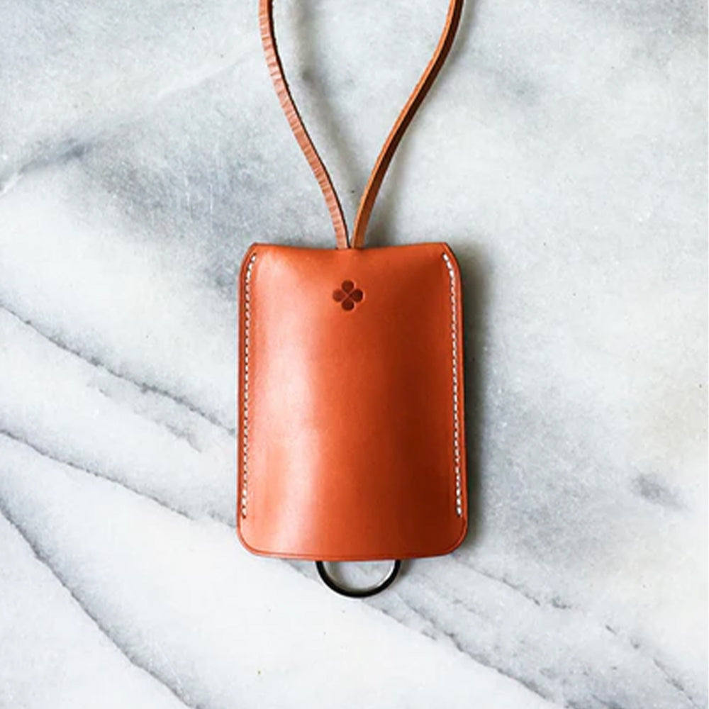 Maison Del'Ep - Leather key case - Brown