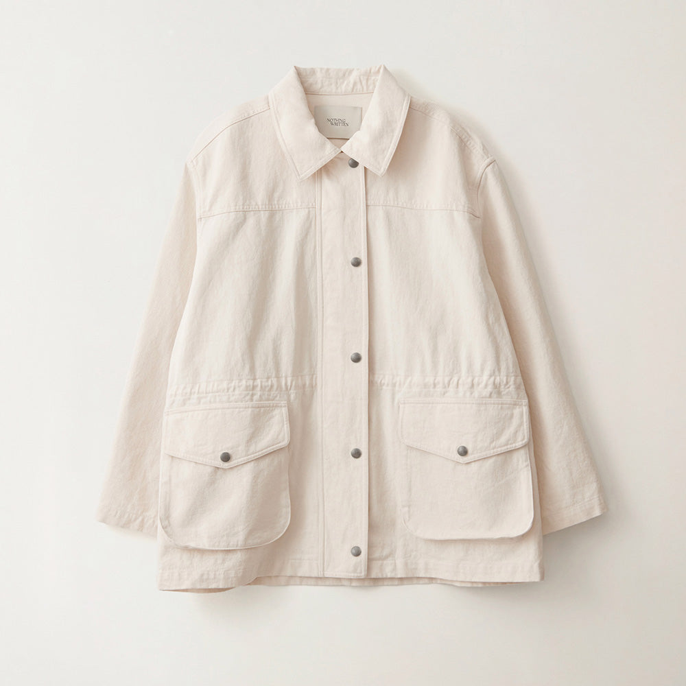 Nothing Written - Veste Simon - Blanc Cassé – Merci Paris