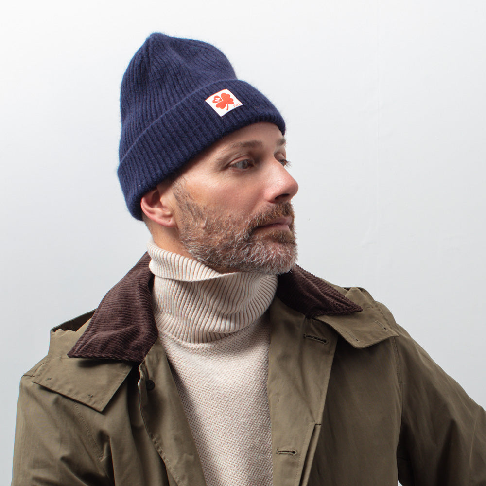 Merci - Bonnet Lucky - Bleu marine - Chapeaux – Merci Paris