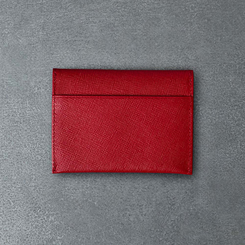 Merci - Card Holder with Flap - Red – Merci Paris