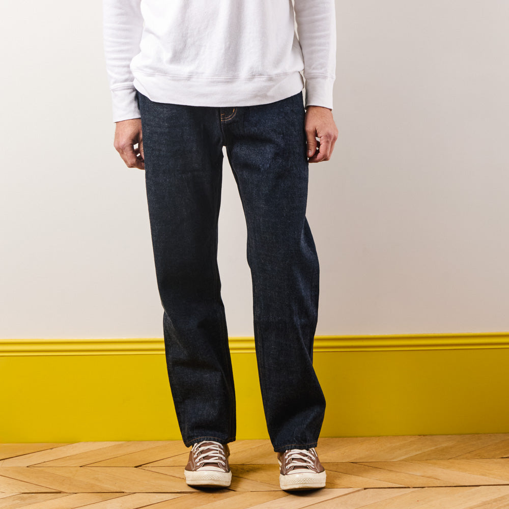 Merci - Straight Clover Jeans - Onewash