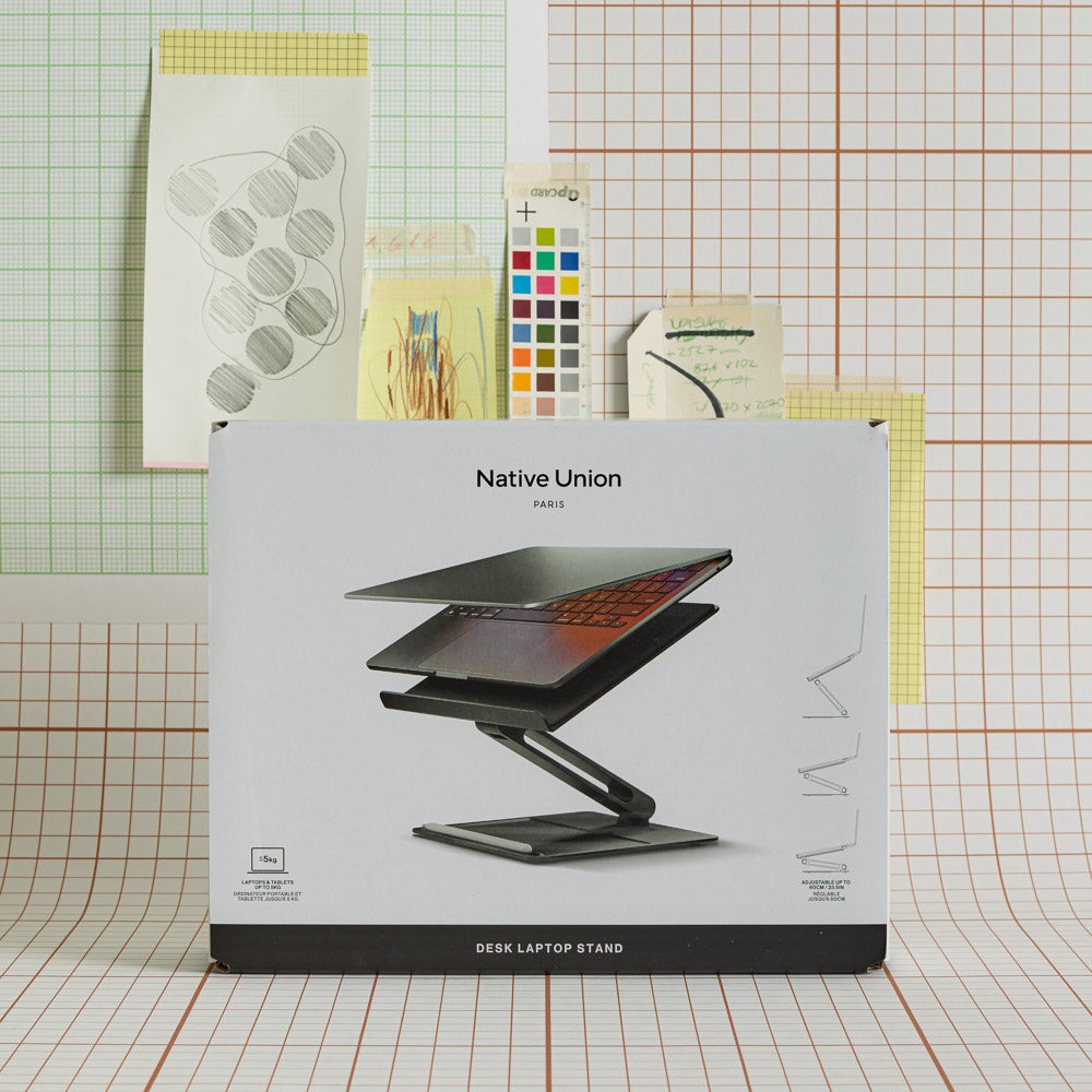 Support d'ordinateur portable - Noir – Merci Paris