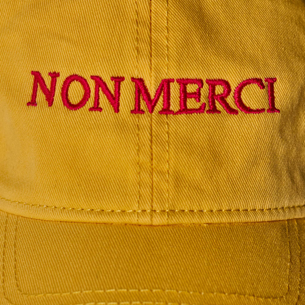 Merci - Non Merci Cap - Yellow & Pink