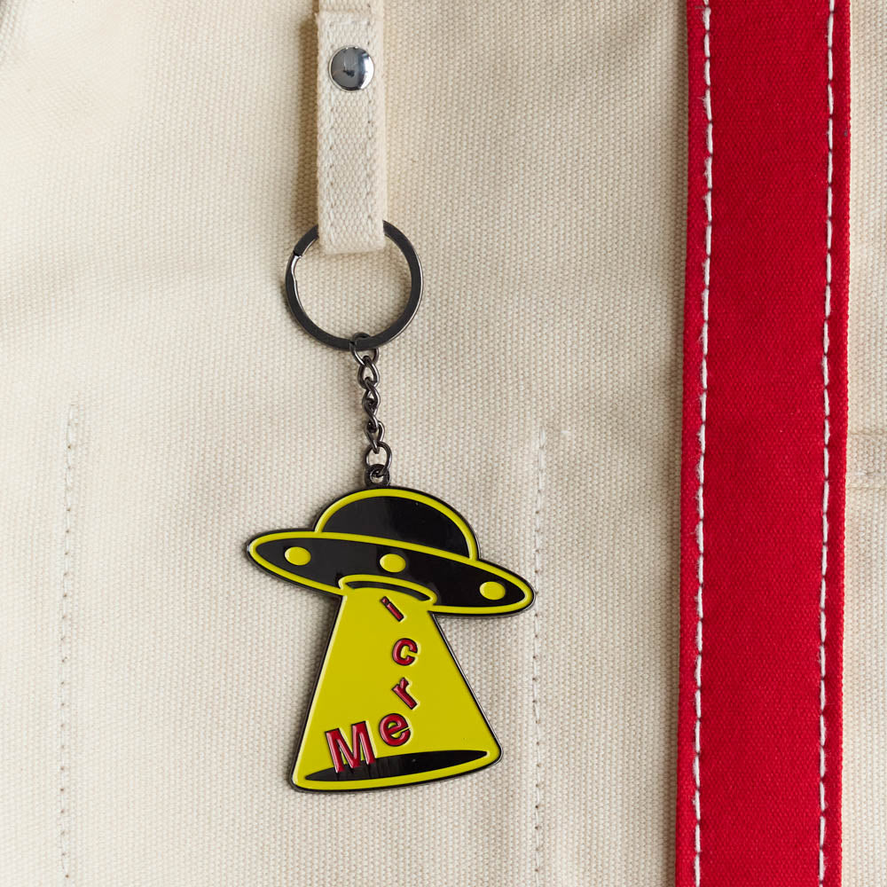 Porte-clés en métal Merci UFO - Merci – Merci Paris