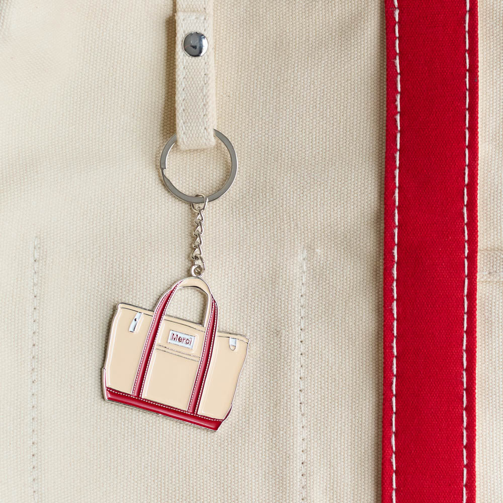 Porte-clés en métal Merci - Cabas Candide – Merci Paris