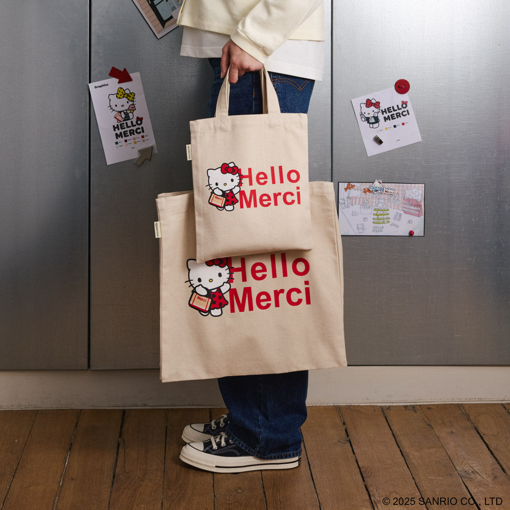 Hello Kitty x Merci - Tote Bag - Crème – Merci Paris