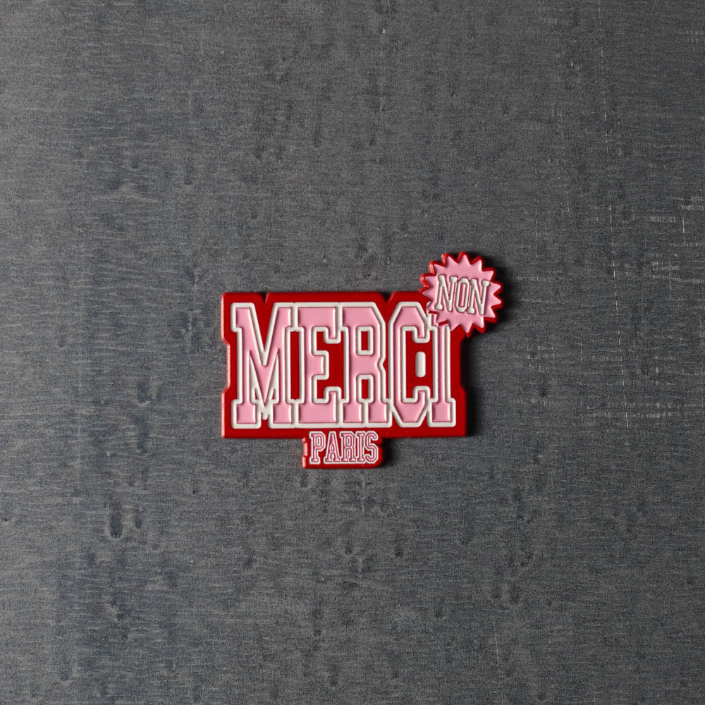 Magnet Non Merci - Pink