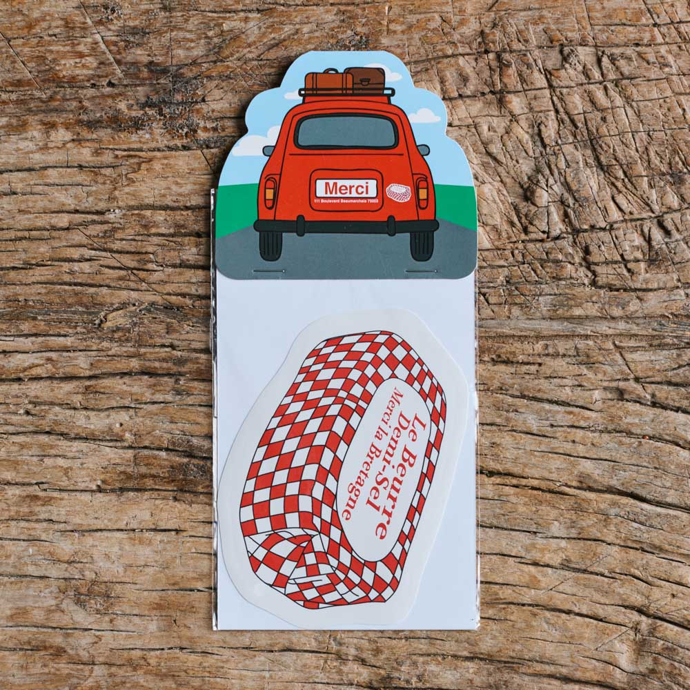 Merci XL Stickers - Brittany