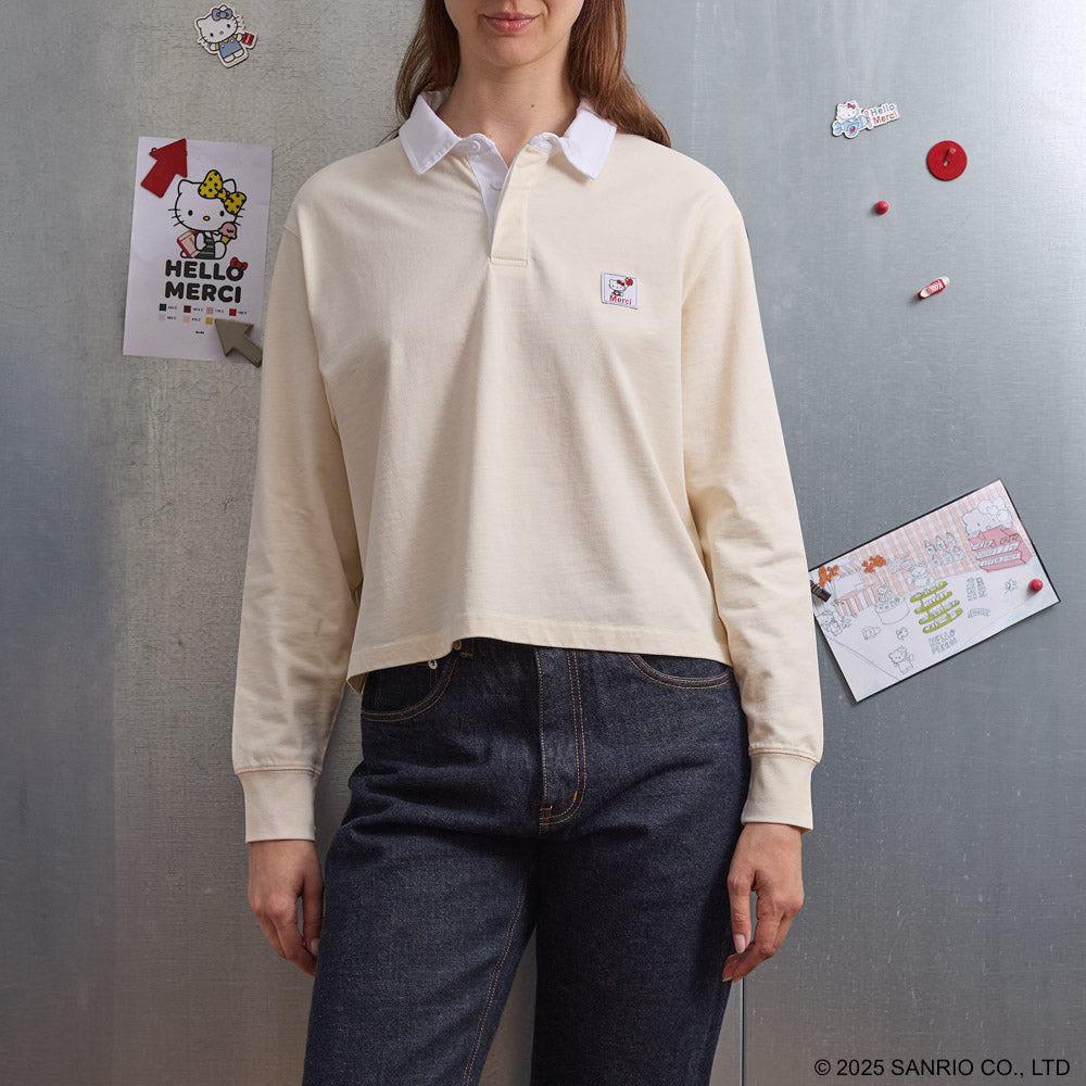 Hello Kitty x Merci - Polo - Crème – Merci Paris