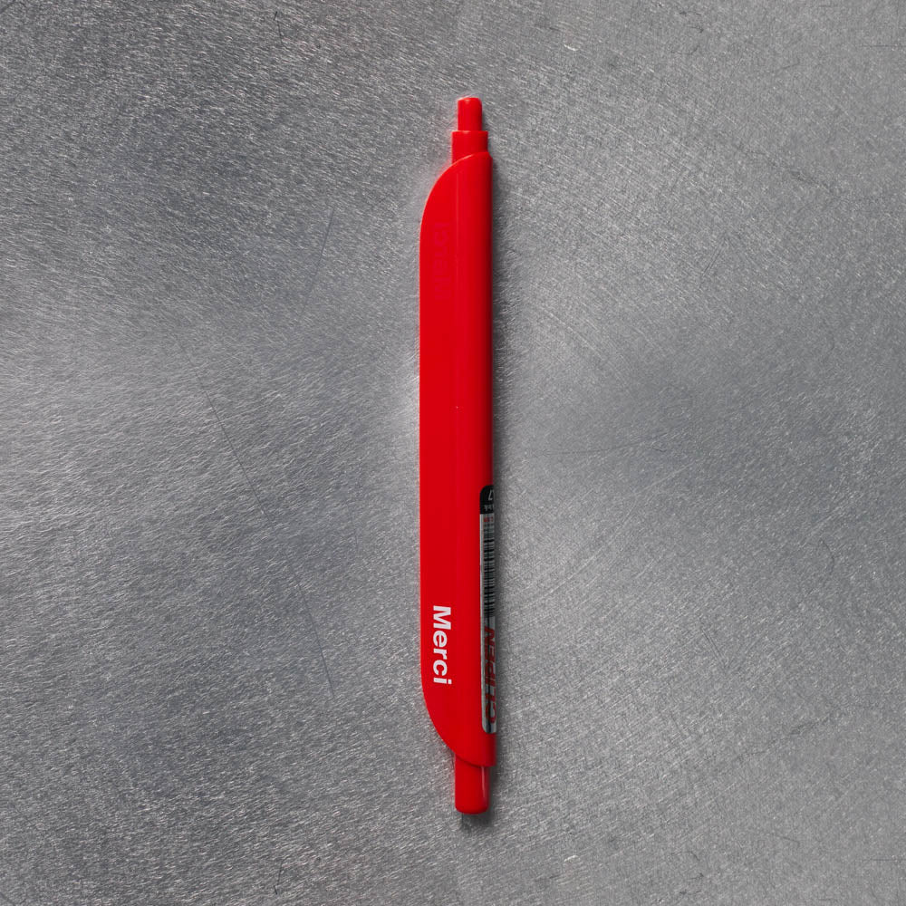 Merci pen - Red