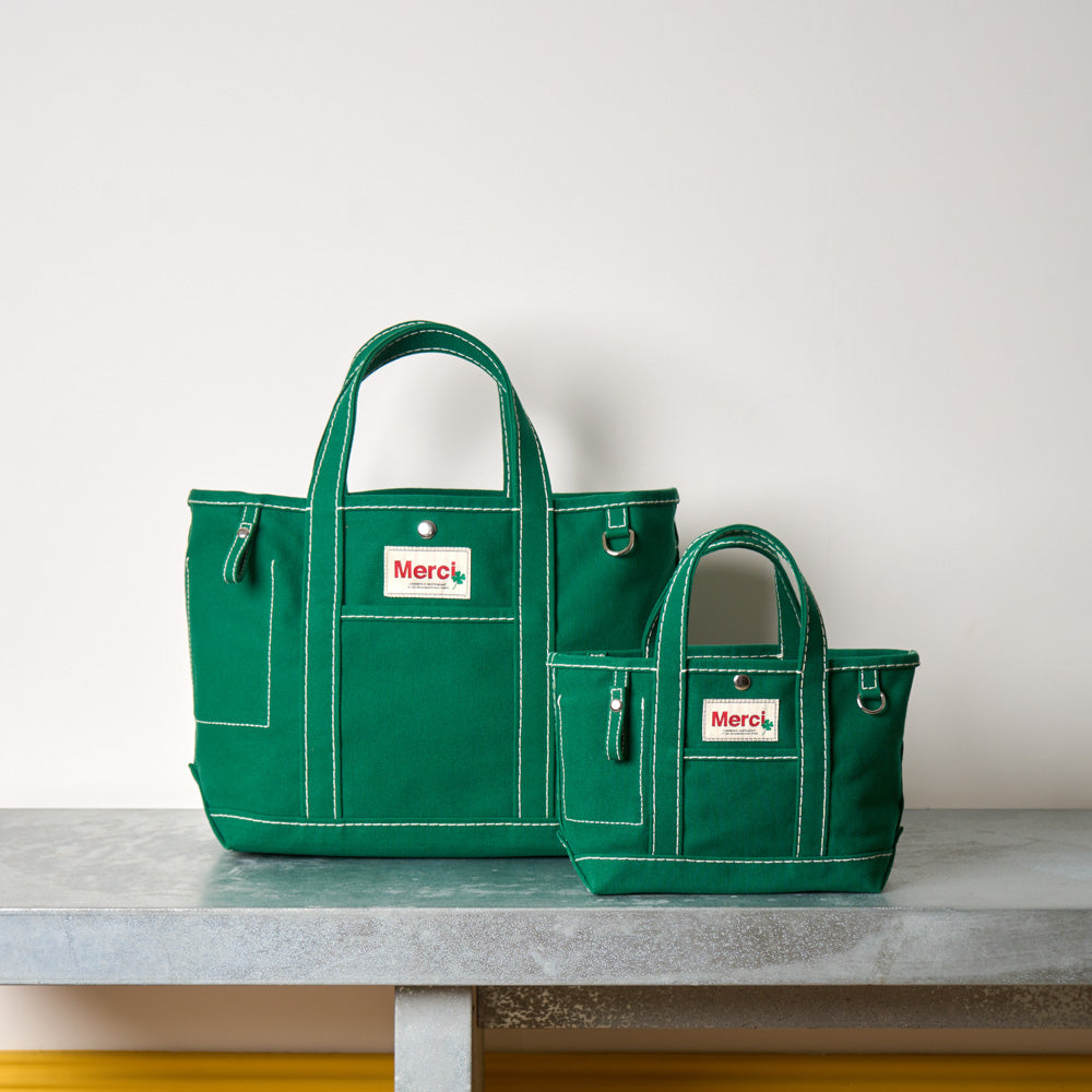 Merci - Candide Plain Shopping Bag - Green