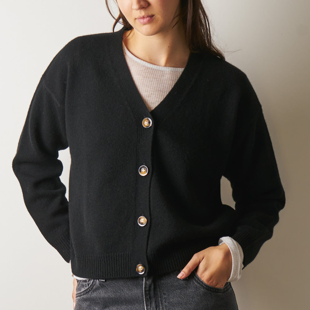 Merci - Lucia Cardigan - Black – Merci Paris