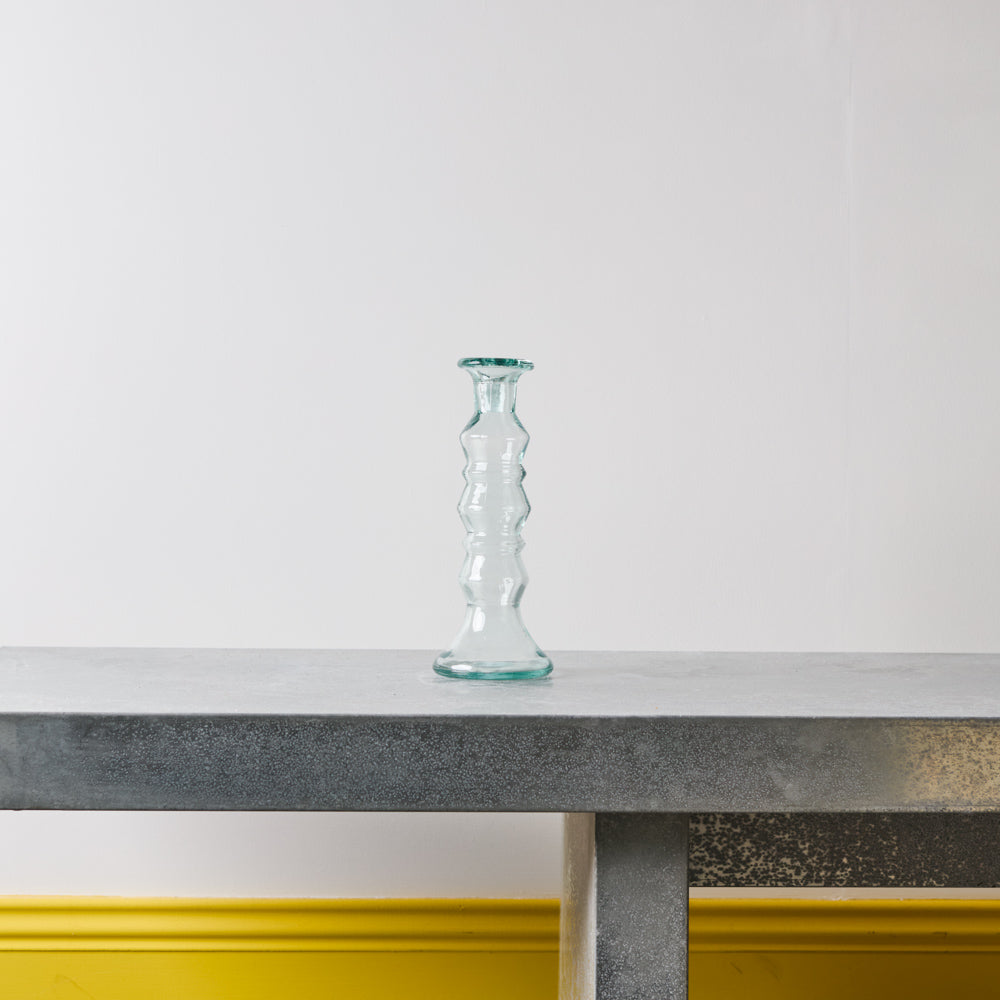 Recycled glass candlestick - Baco – Merci Paris