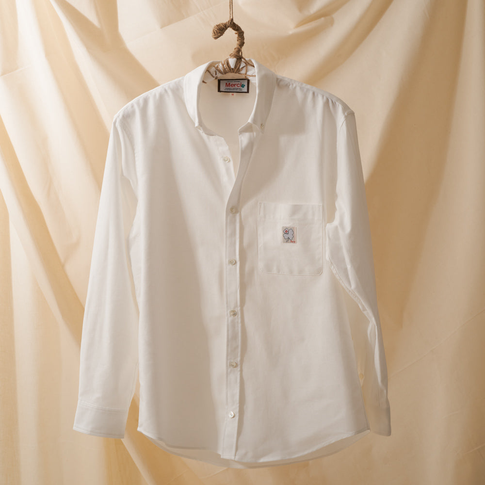 Merci - Basile Shirt - White – Merci Paris