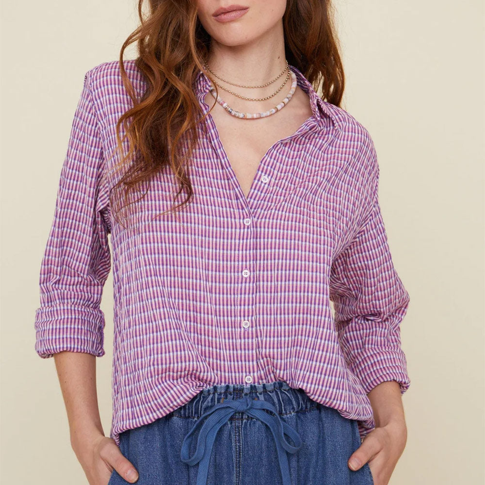 Xirena - Chemise Beau - Fuchsia - Prêt à porter – Merci Paris