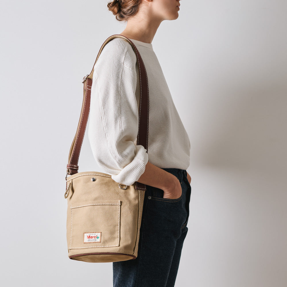Merci - Candide Bucket Bag - Brown – Merci Paris
