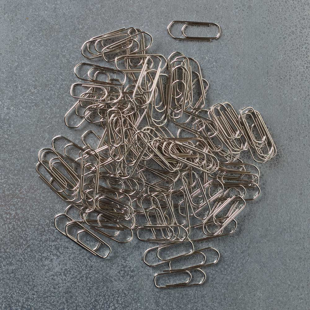 Letter clip - Nickel – Merci Paris