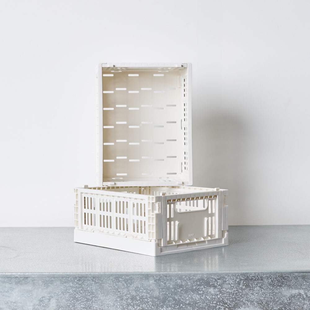 Set 2 crates - Hay - Mini Off White