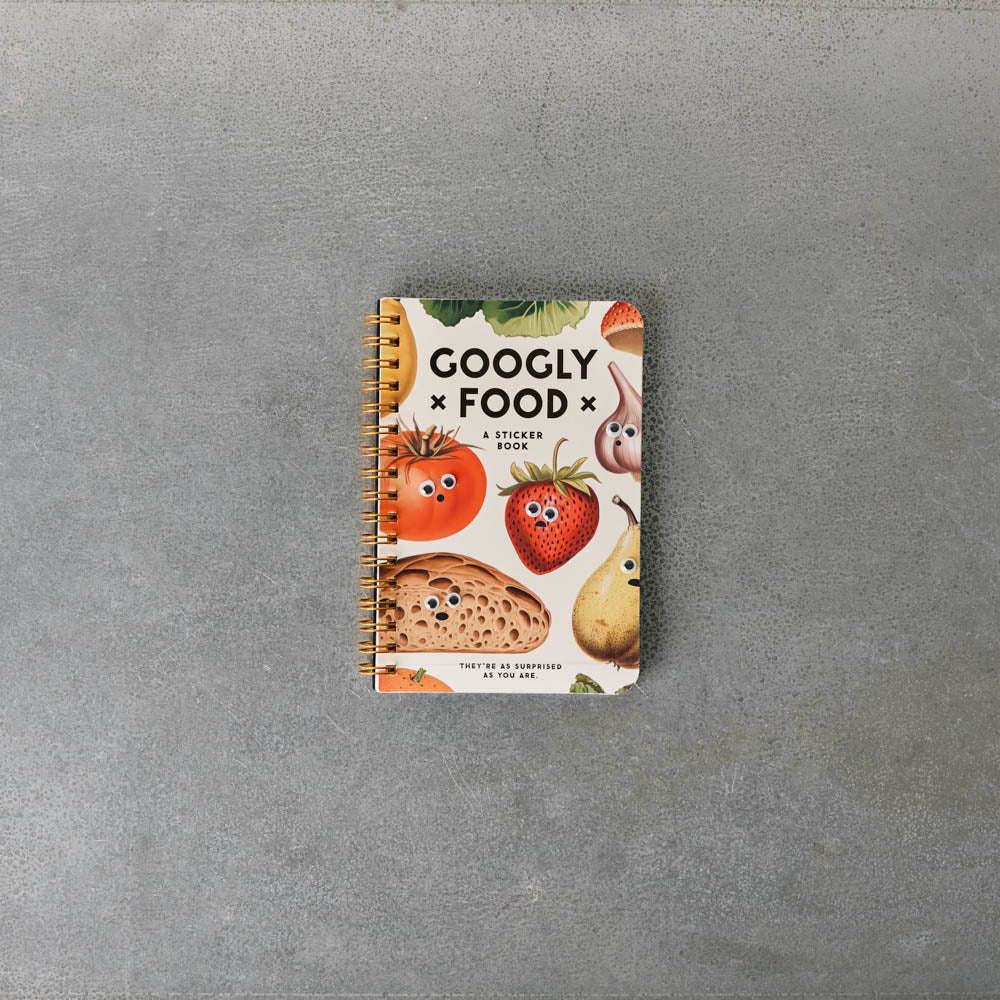 Book - Googly Food Sticker Book
