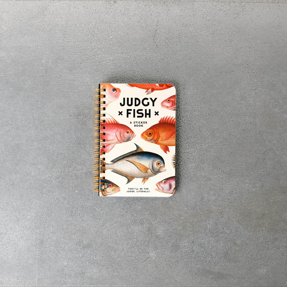 Livre - Judgy Fish Sticker Book – Merci Paris