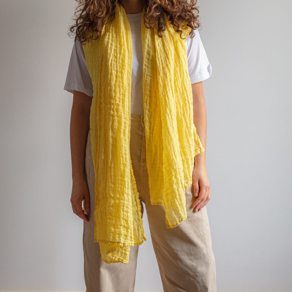Merci - Light Shawl - Yellow