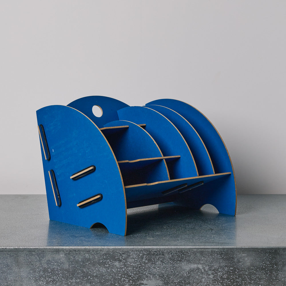 Desk organiser - Blue