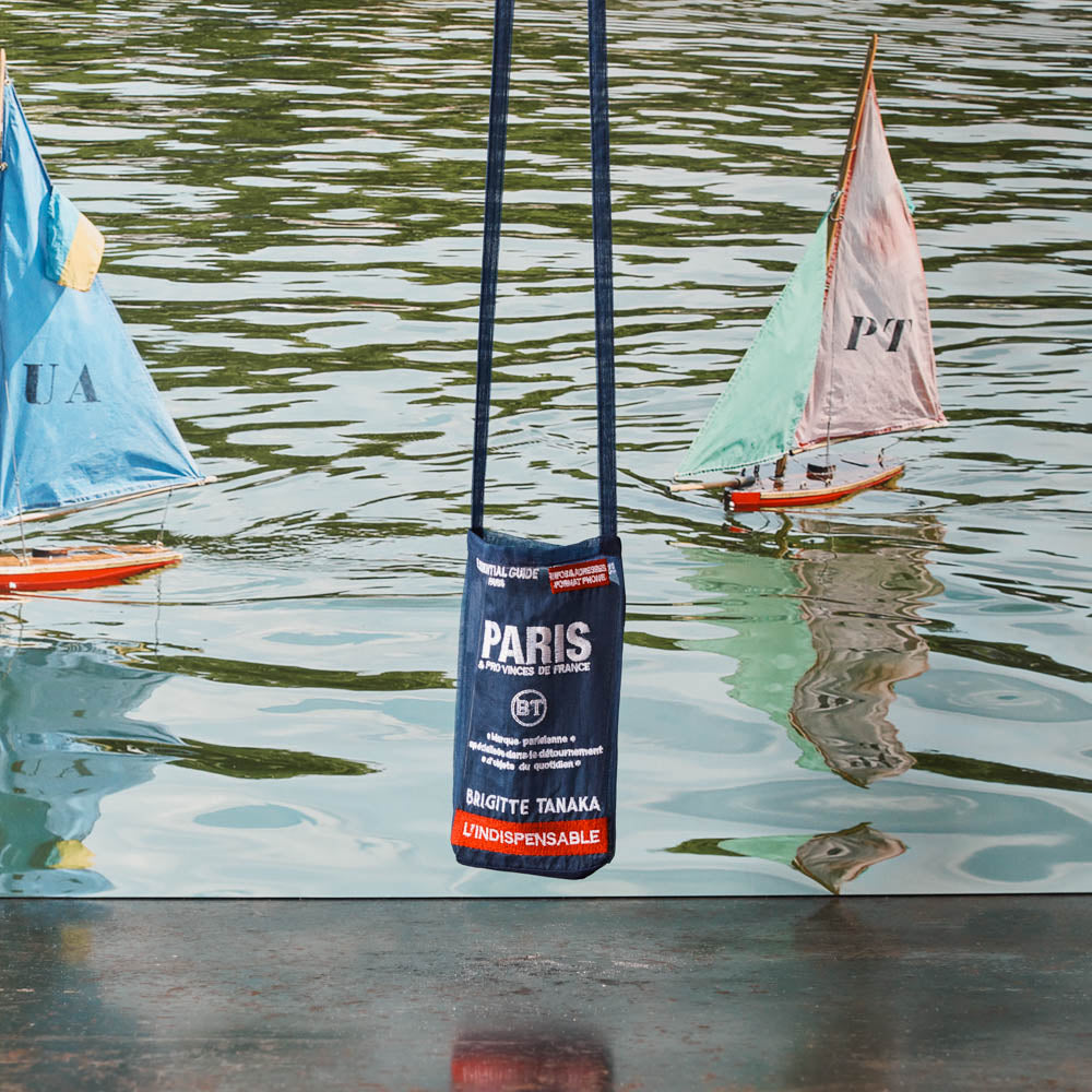 Brigitte Tanaka - Organza bag - Paris Map