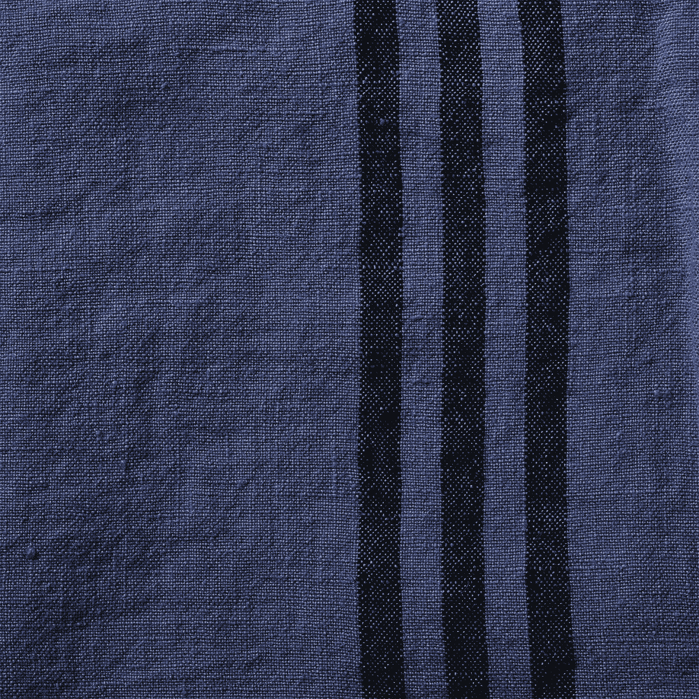 Washed linen tea towel - Shibori Blue – Merci Paris