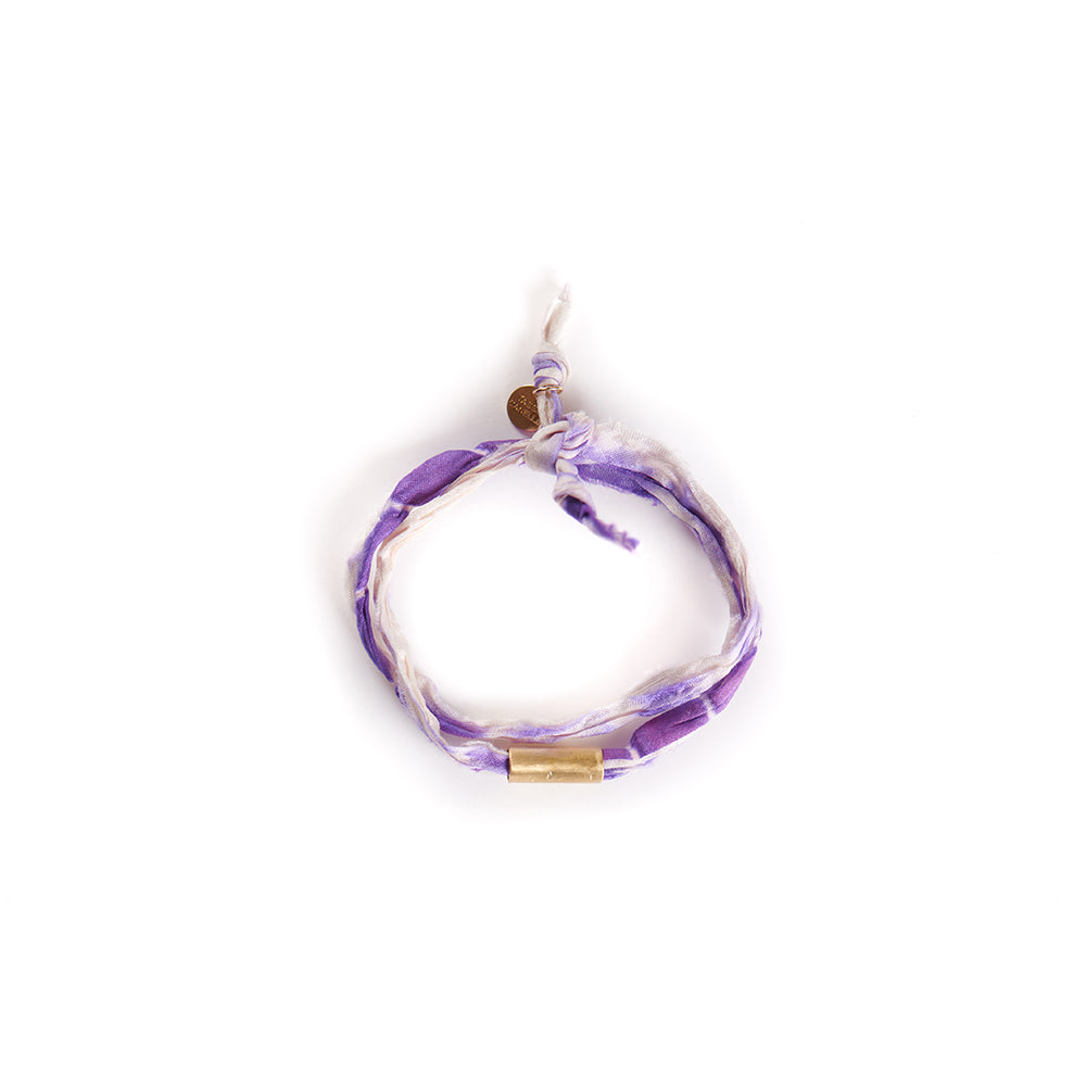 Tassia Canellis - Bracelet Maharani - Violet – Merci Paris