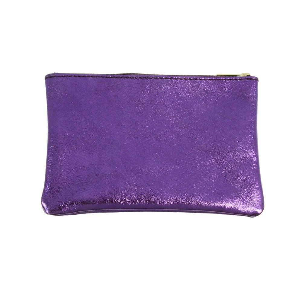 Les Cléias - Pochette Zippée L - Violet – Merci Paris