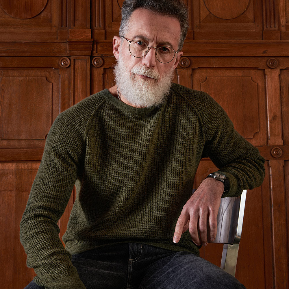 Merci wool jumper - Green