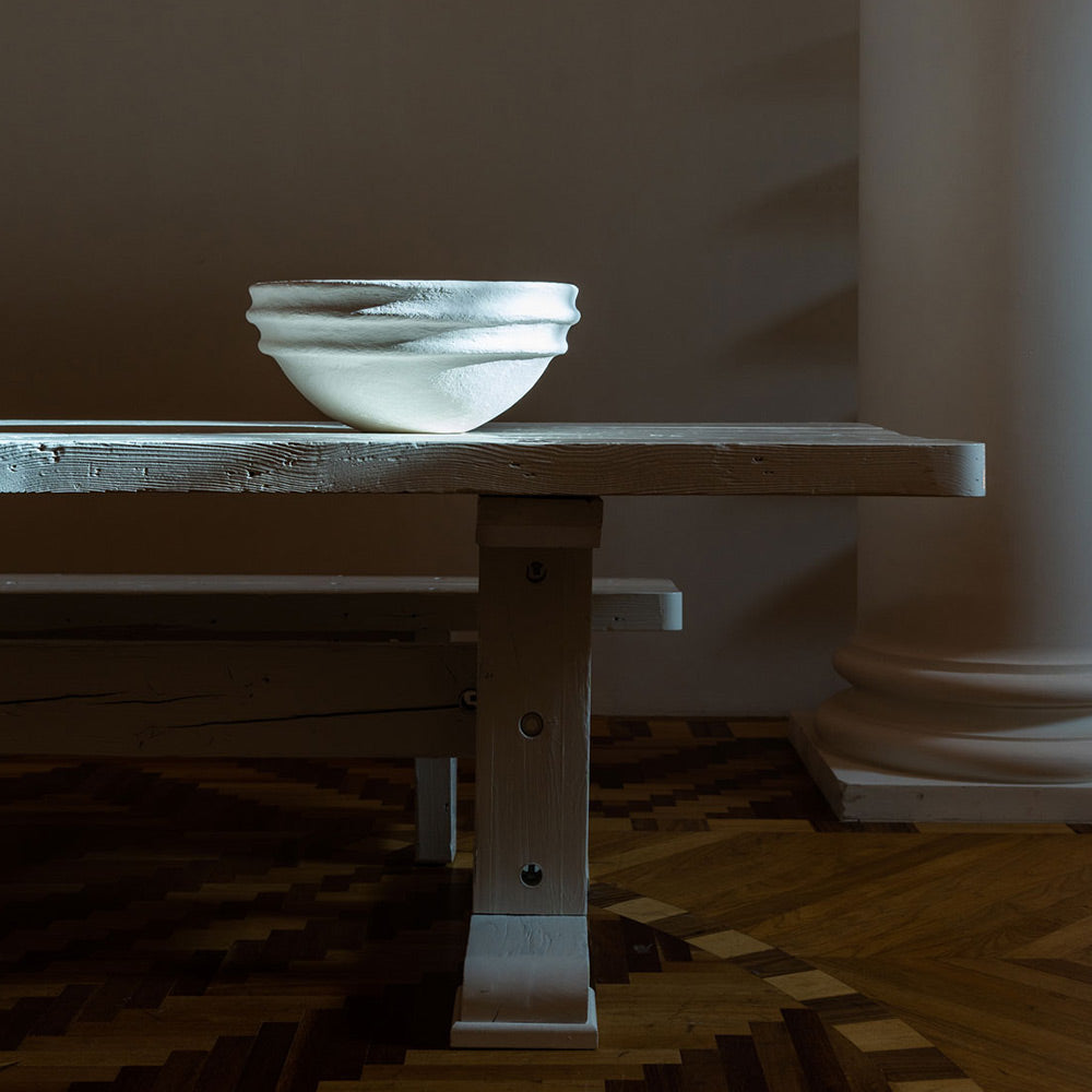 Banc One Beam - Gris - Piet Hein Eek - Maison – Merci Paris