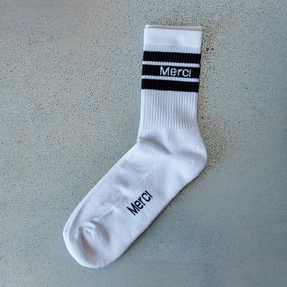 Merci - Chaussettes en coton - Noir - Accessoires – Merci Paris